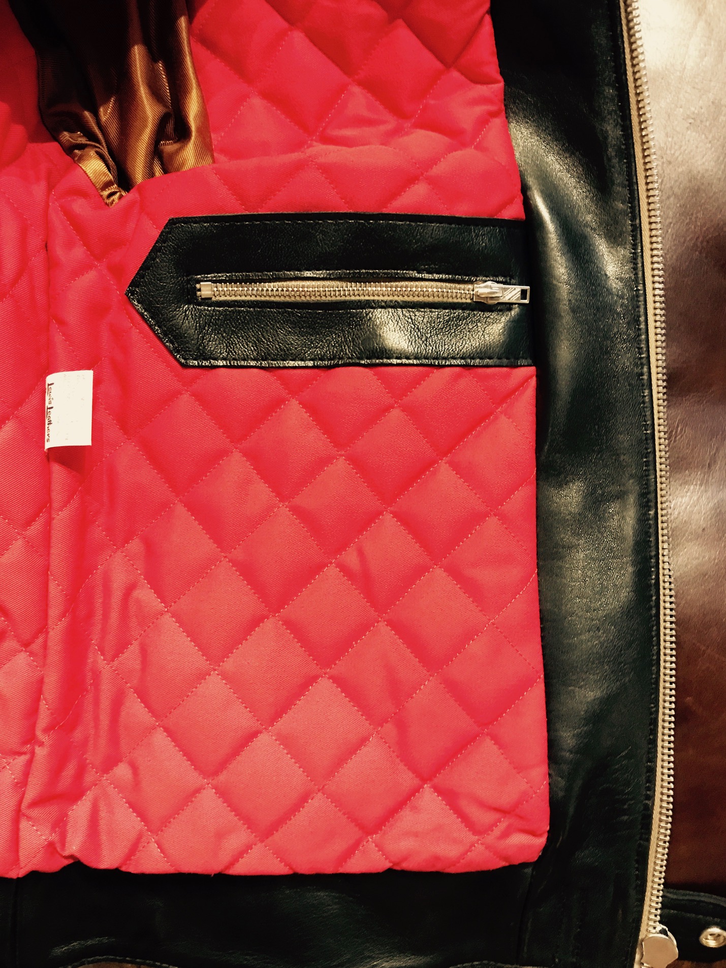 Safety pocket - Lewis Leathers Japan