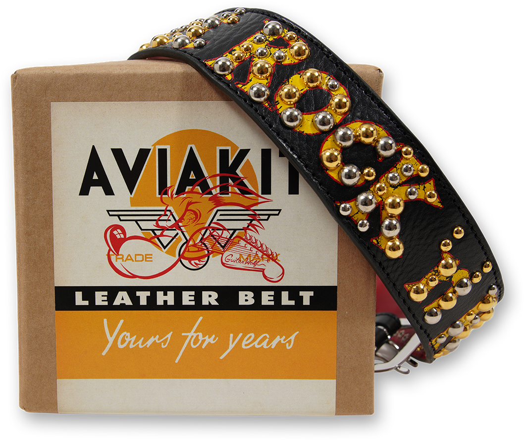 Jet Rock 'n' Roll Belt - Lewis Leathers Japan