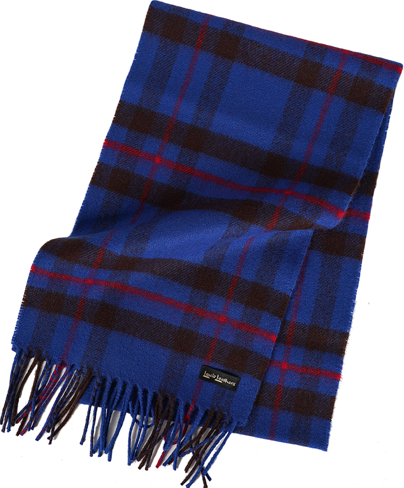 Scotish Wool Tartan Scarf - Lewis Leathers Japan